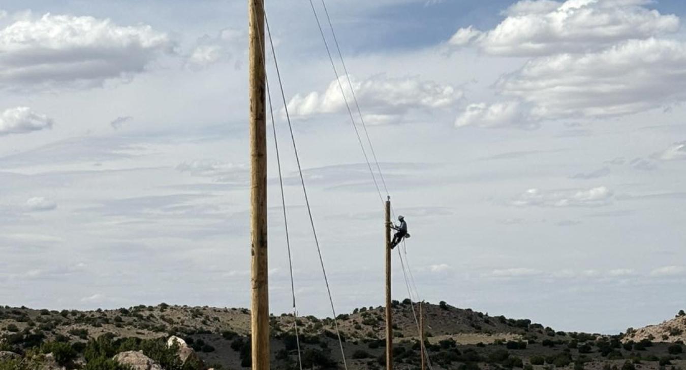 Light Up Navajo Project Update: Week 1! | Withlacoochee River Electric Cooperative